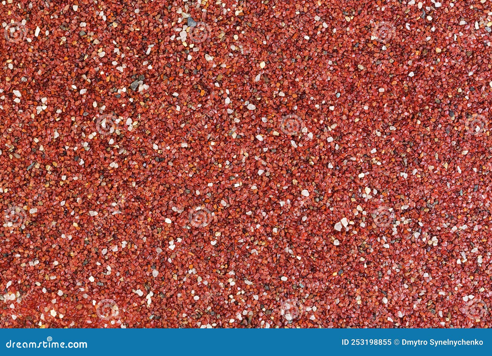 Red Stones Background. Textured Surface Covered with Small Stones ...