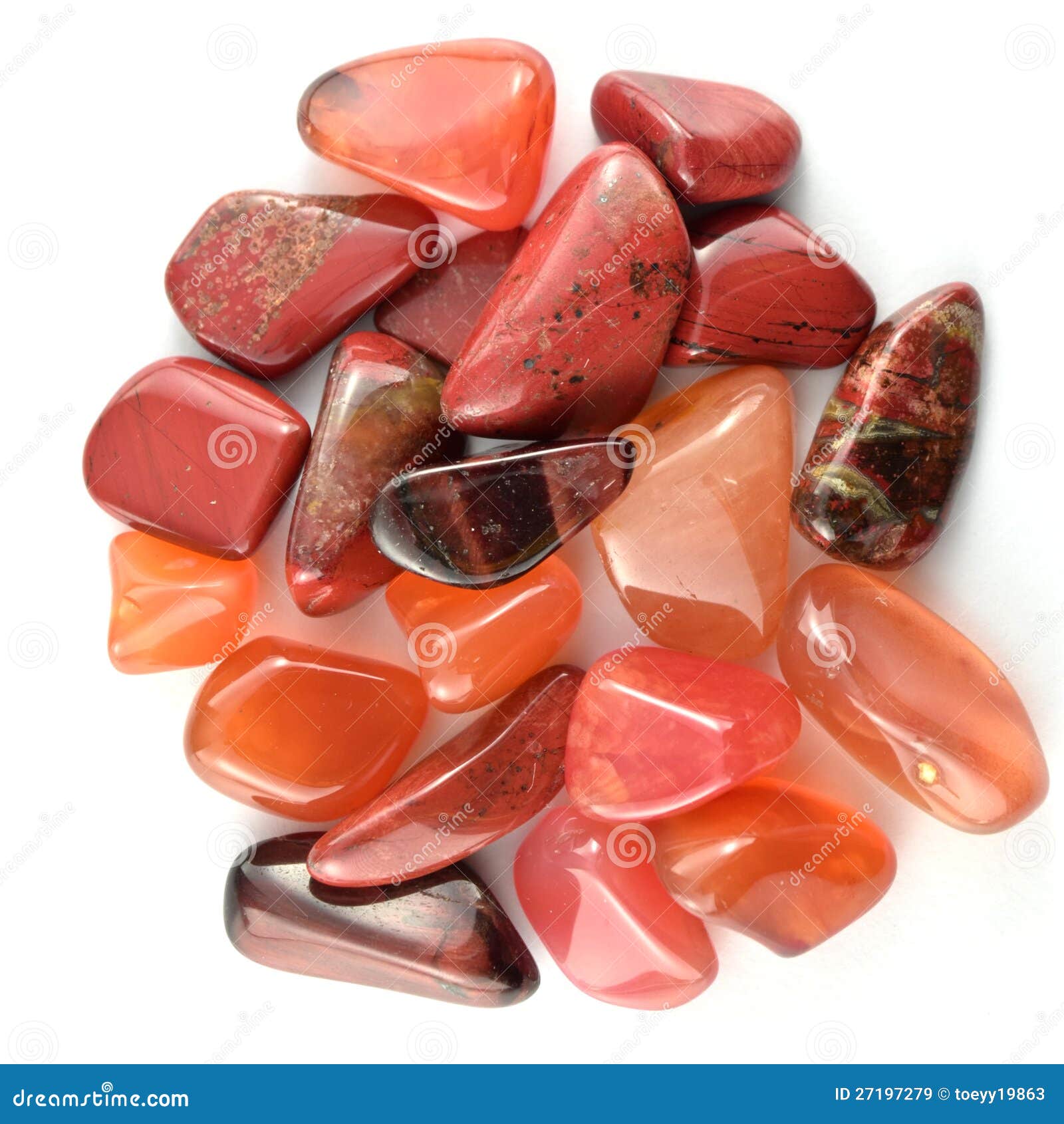 Red stones isolated stock image. Image of bright, brown - 27197279