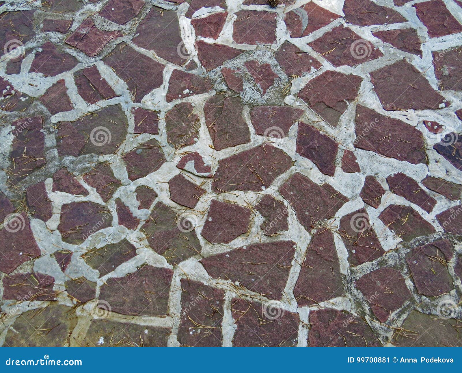 Red stones texture mosaic stock image. Image of pattern - 99700881