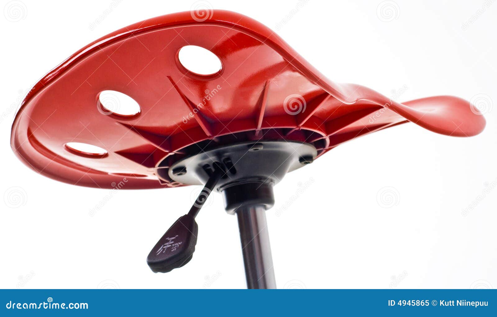 Red Stool stock image. Image of office, bright, plastic - 4945865