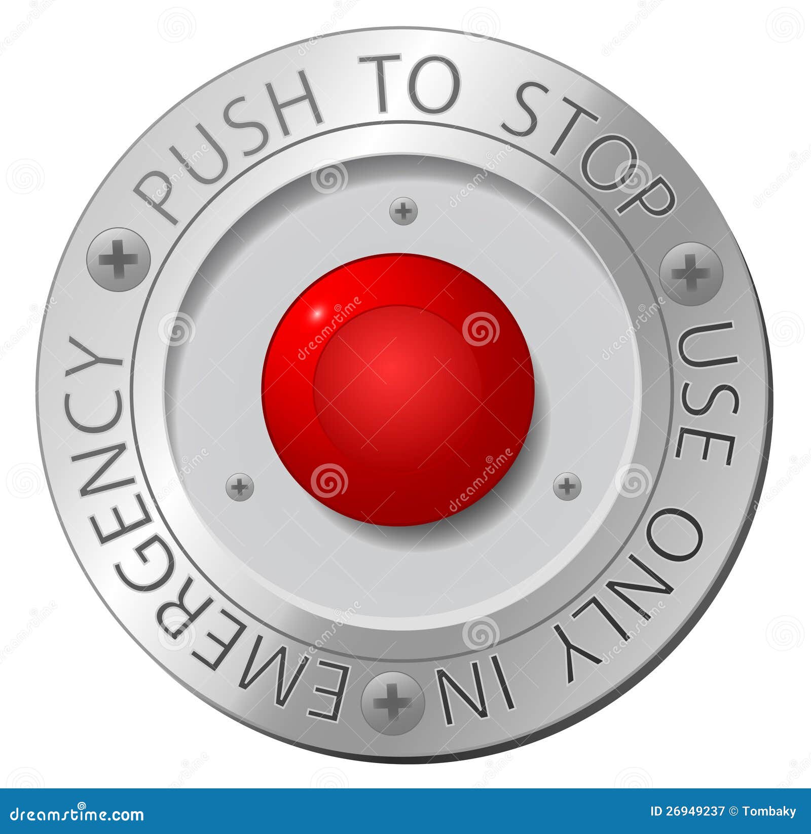 Set Stop Button Icon On White Background. Flat Style. Stop Button Icon ...