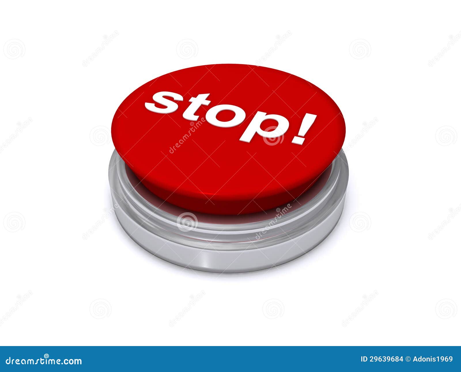 Set Stop Button Icon On White Background. Flat Style. Stop Button Icon ...