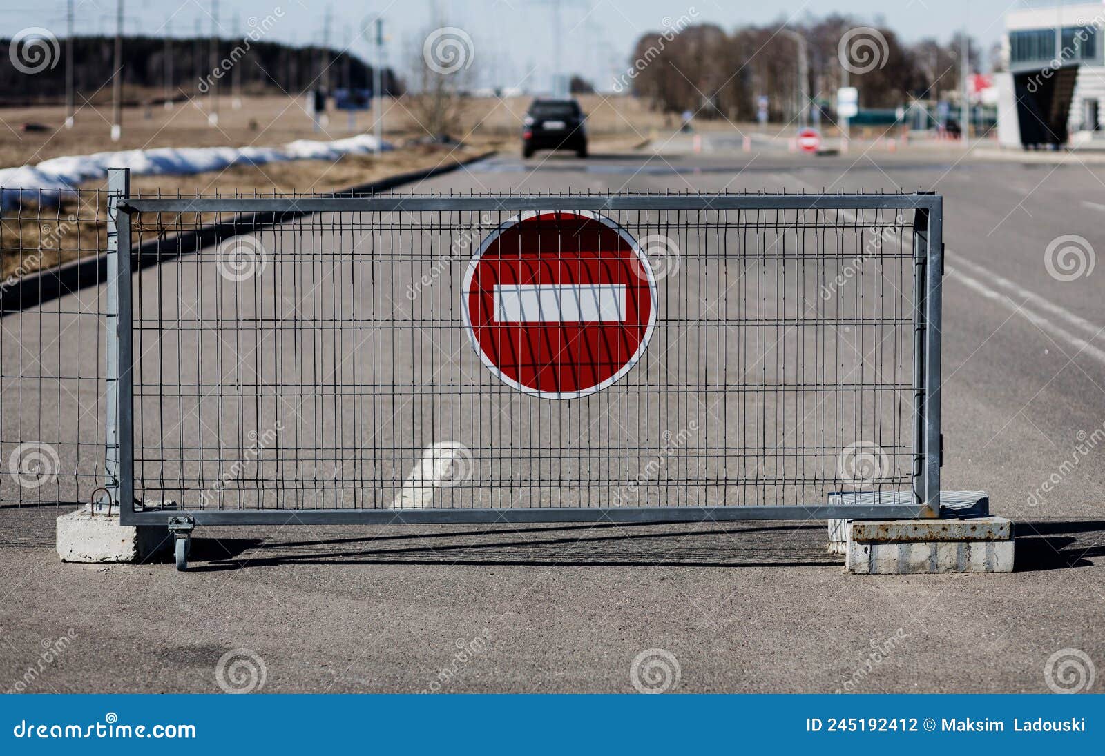 Red stop road sign stock photo. Image of road, danger - 245192412