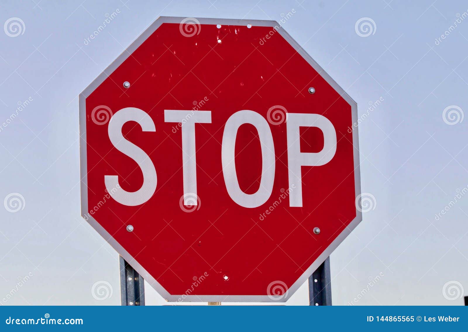 Red Stop Sign stock image. Image of closeup, post, signage - 144865565