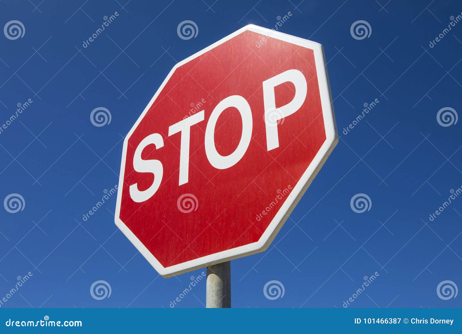 Red Stop Sign stock image. Image of rules, sign, octagonal - 101466387