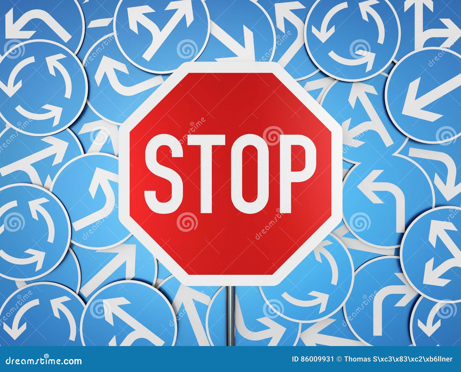 Red stop sign stock illustration. Illustration of choice - 86009931