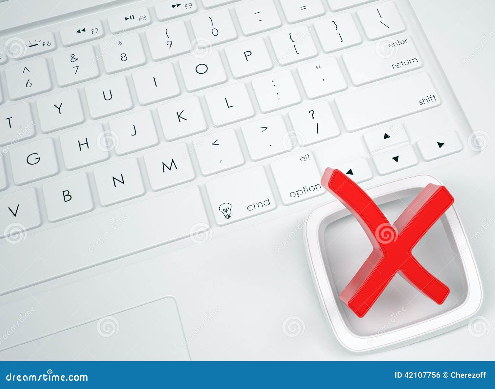 Red Stop Sign on the Keyboard Stock Photo - Image of circle, idea: 42107756