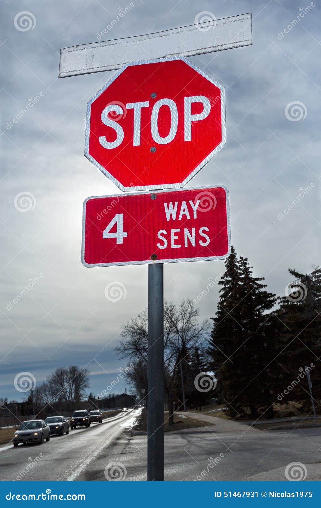 Red stop sing stock image. Image of asphalt, close, shiny - 51467931