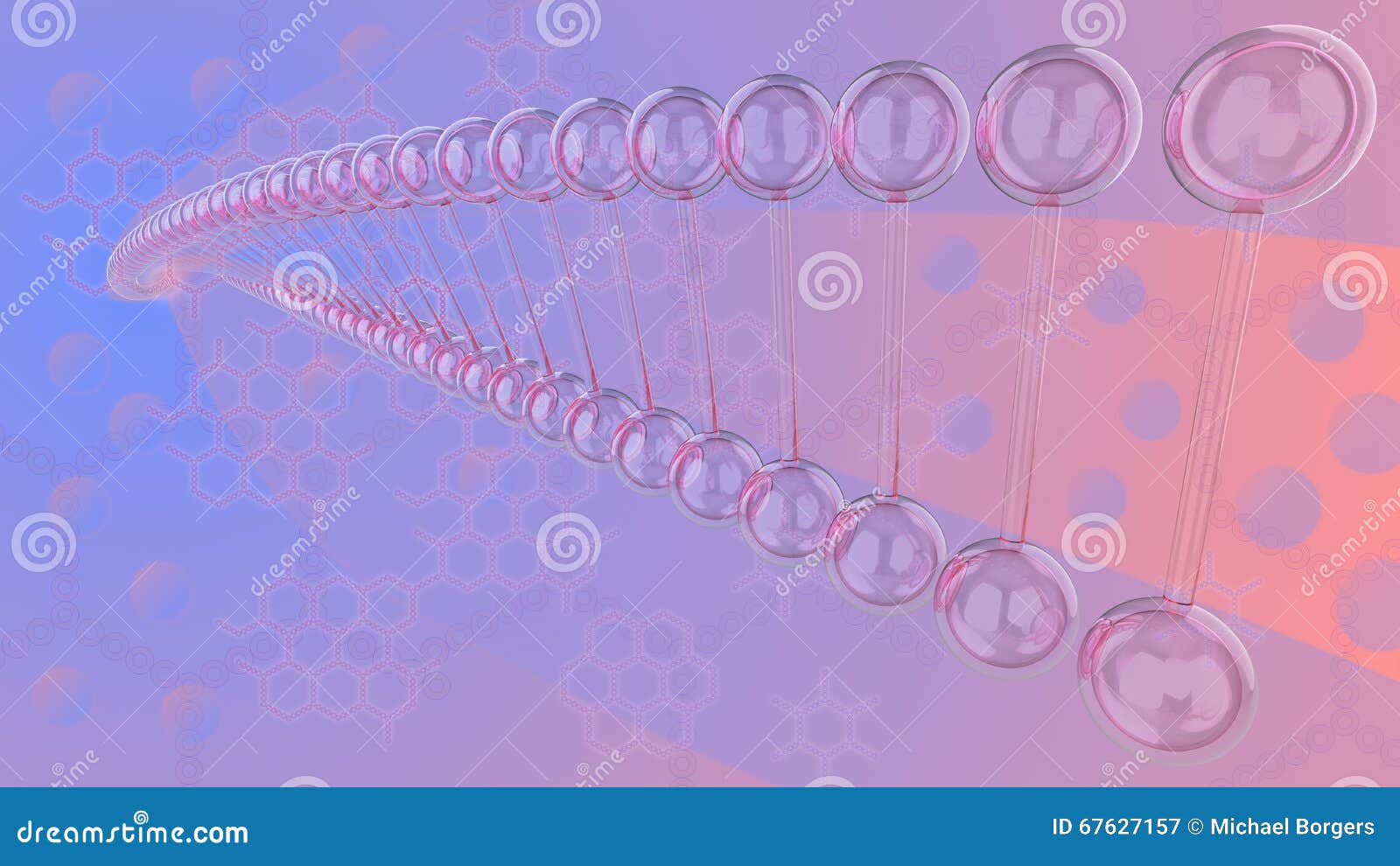 Red Strain on Blue Pink Background Stock Illustration - Illustration of ...