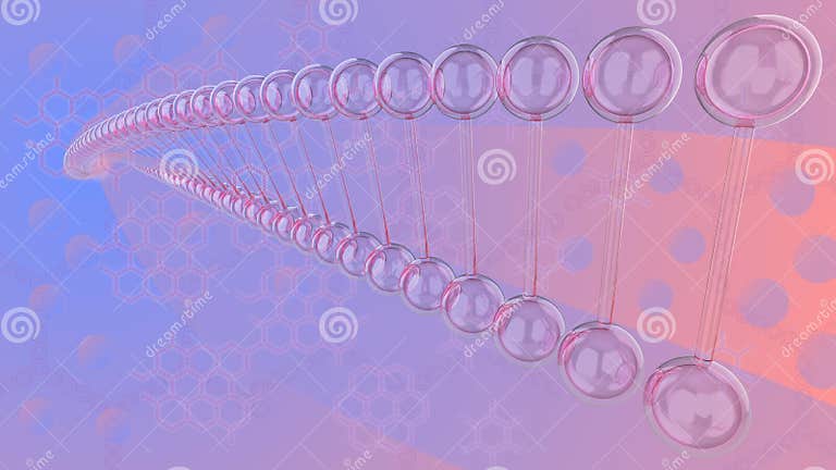 Red Strain on Blue Pink Background Stock Illustration - Illustration of ...