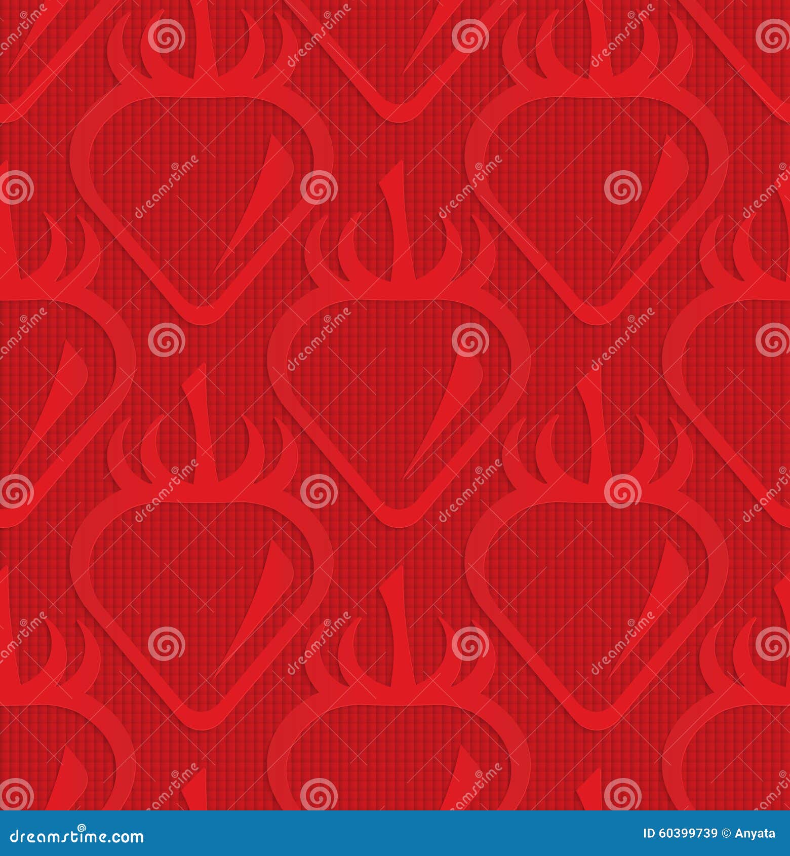 Red Strawberry on Checkered Background Stock Vector - Illustration of ...