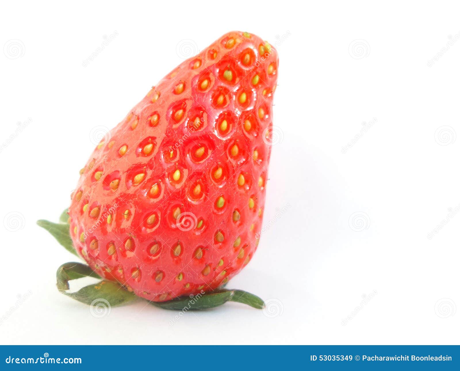 Red strawberry stock image. Image of fruit, macro, strawberry - 53035349