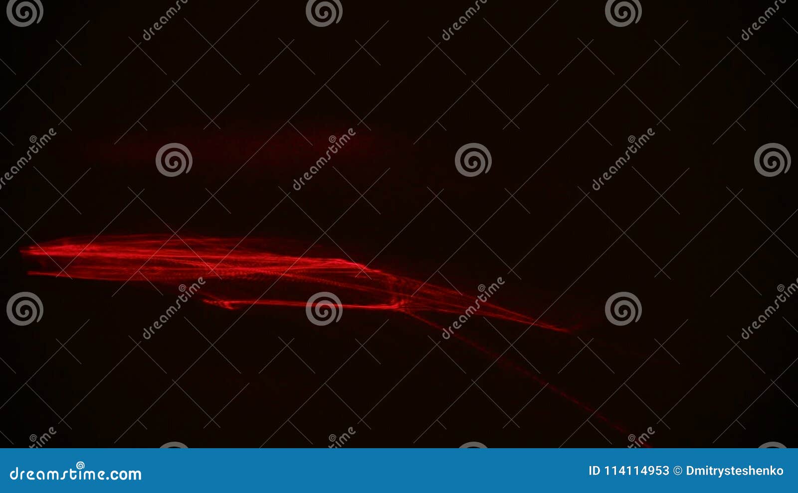 Red Streaks Light Abstract Animation Background. Seamless Loop Stock ...