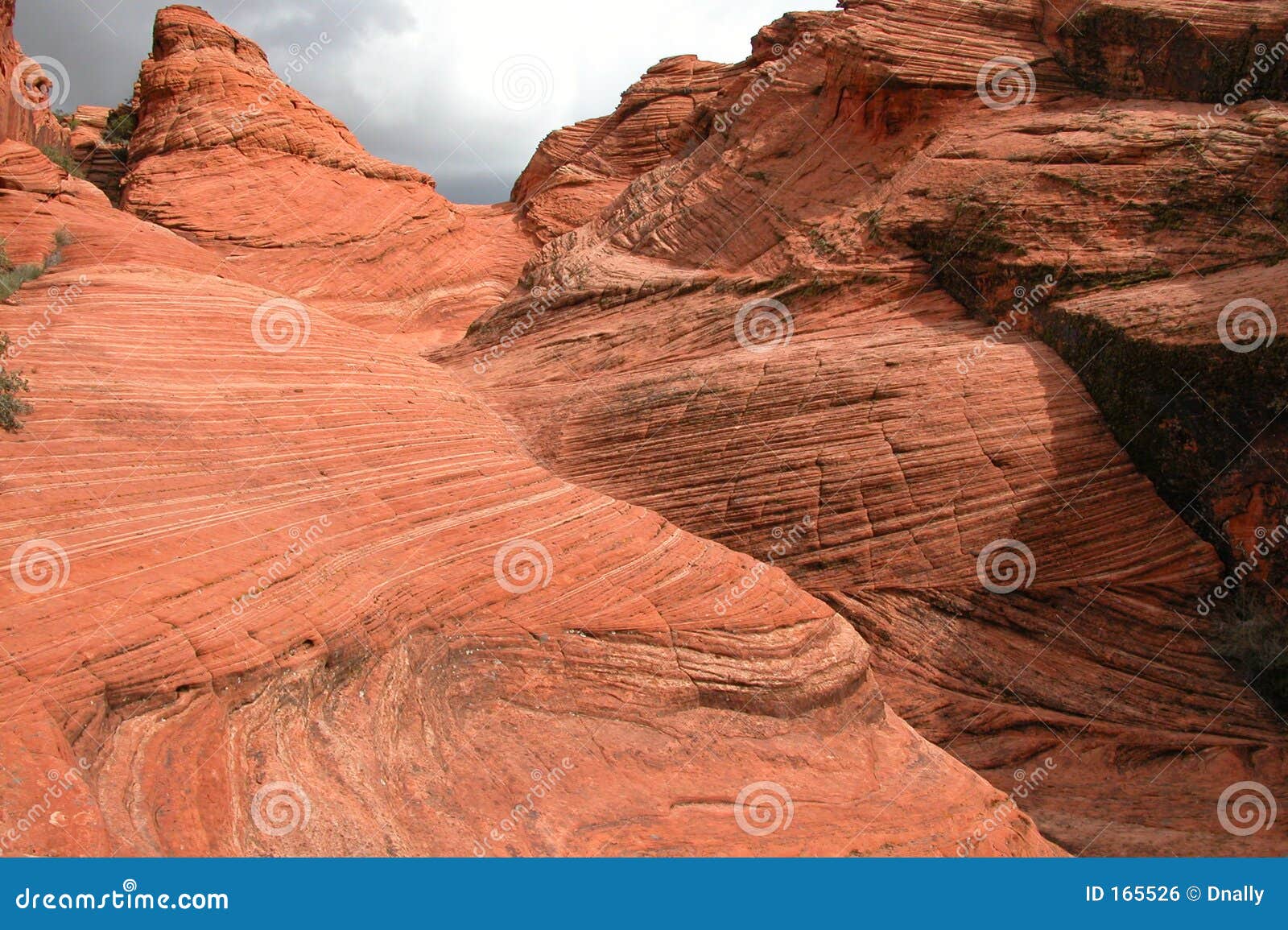 Red Stripe Rock stock photo. Image of stripes, slickrock - 165526