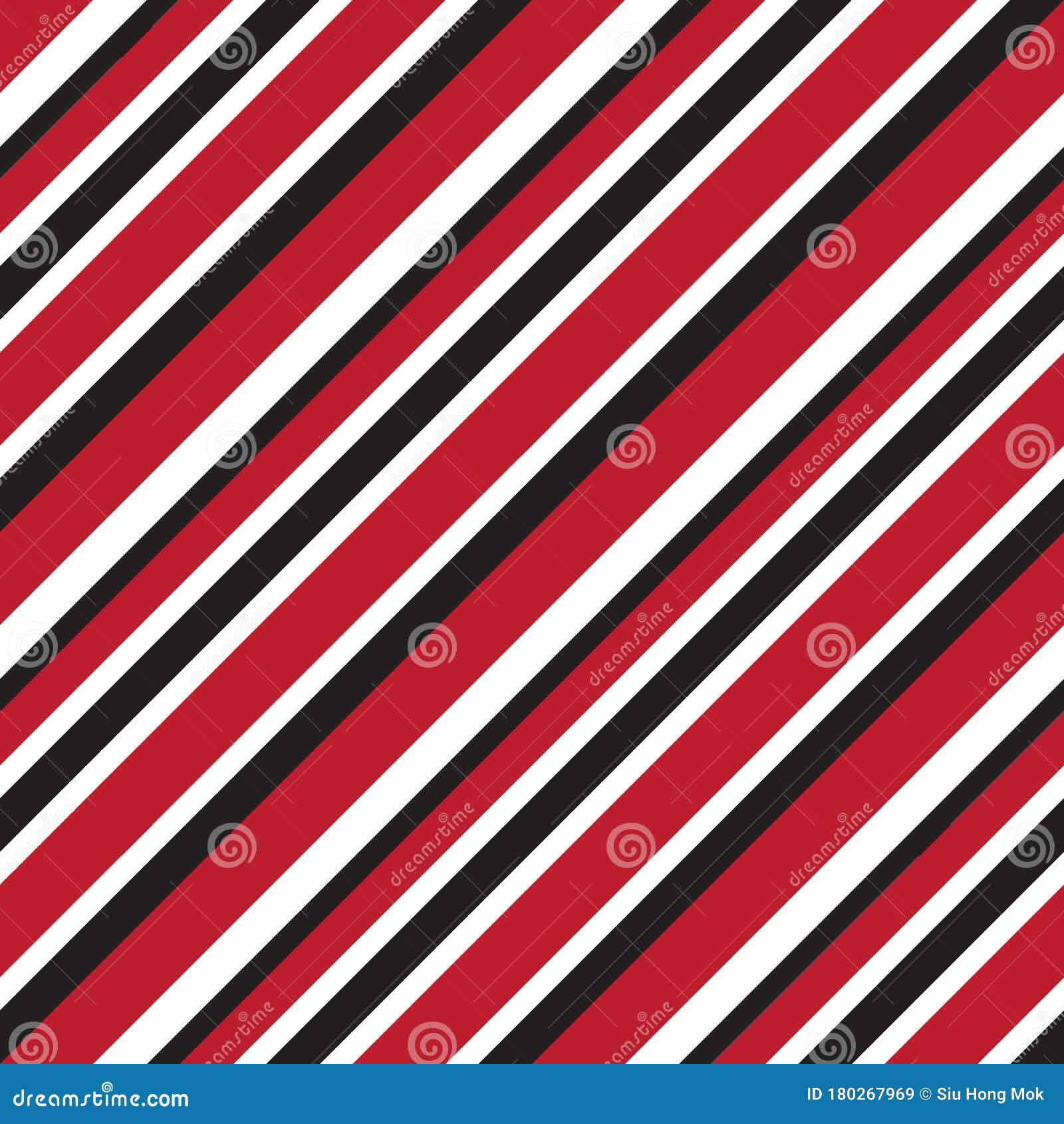 Red Stripe Seamless Pattern Background in Diagonal Style Stock Vector ...