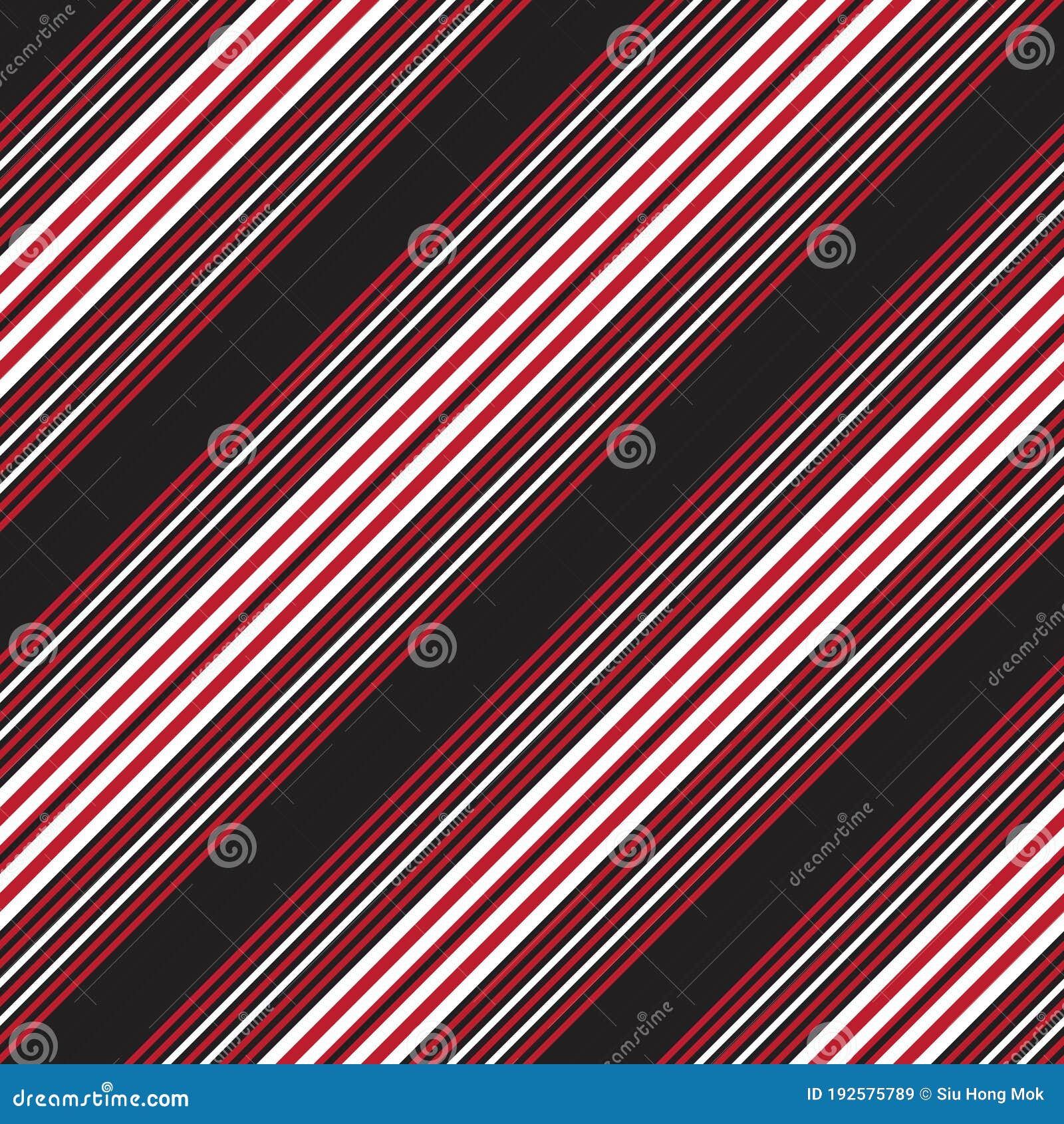 Red Stripe Seamless Pattern Background in Diagonal Style Stock Vector ...