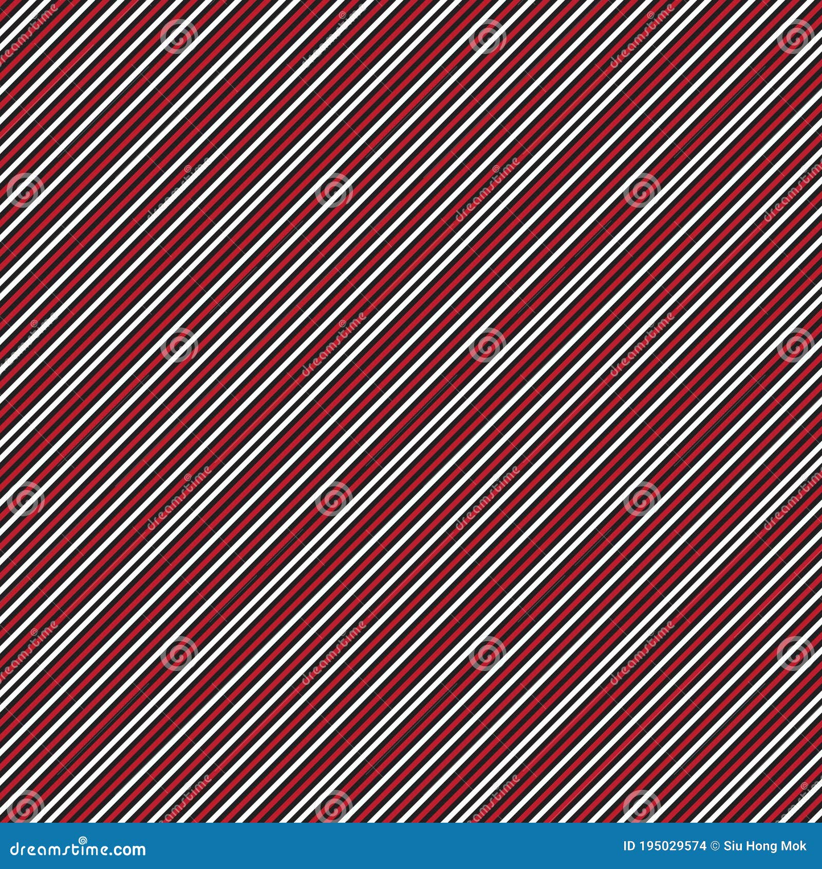 Red Stripe Seamless Pattern Background in Diagonal Style Stock Vector ...