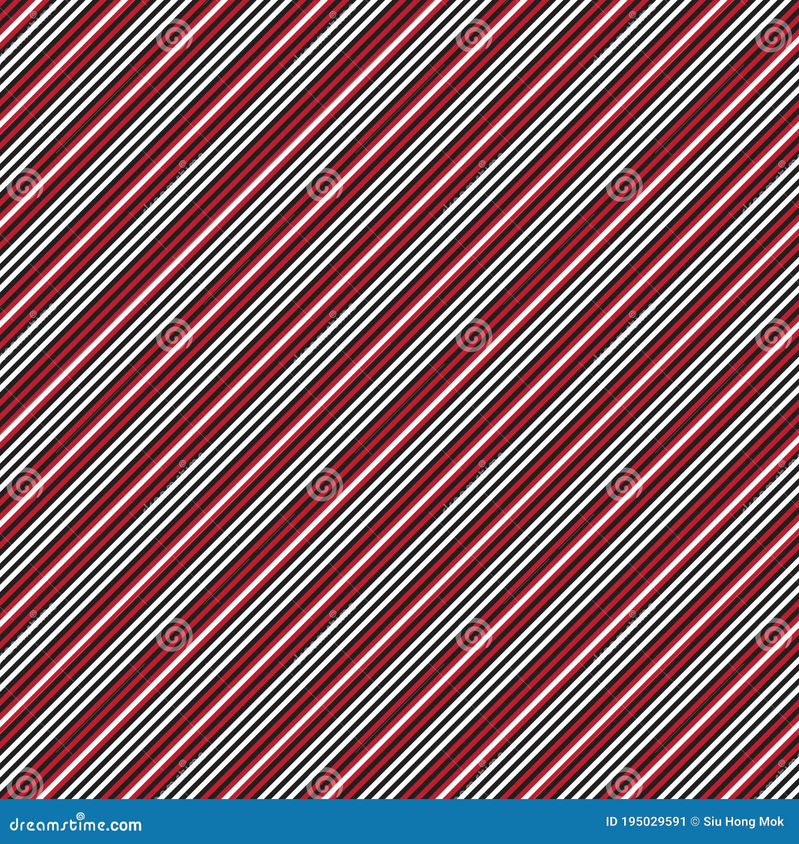 Red Stripe Seamless Pattern Background in Diagonal Style Stock Vector ...