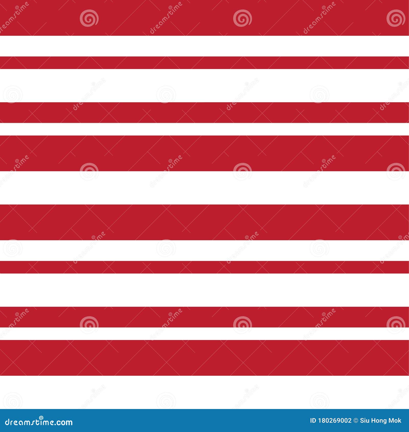 Red Stripe Seamless Pattern Background in Horizontal Style Stock Vector ...