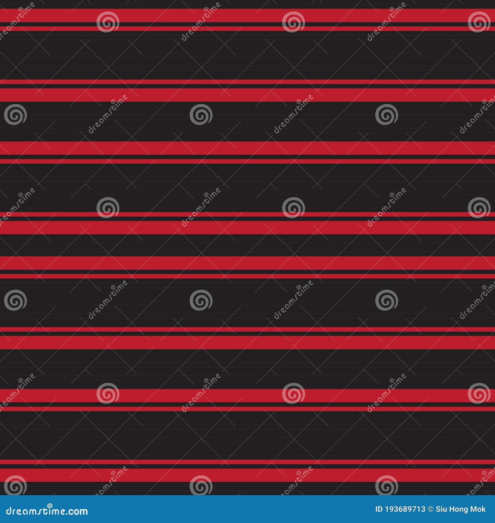 Red Stripe Seamless Pattern Background in Horizontal Style Stock Vector ...