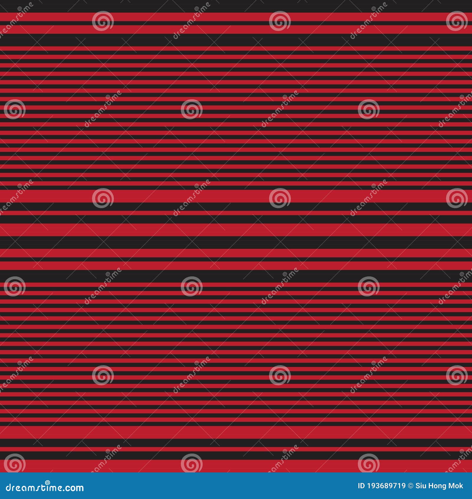 Red Stripe Seamless Pattern Background in Horizontal Style Stock Vector ...