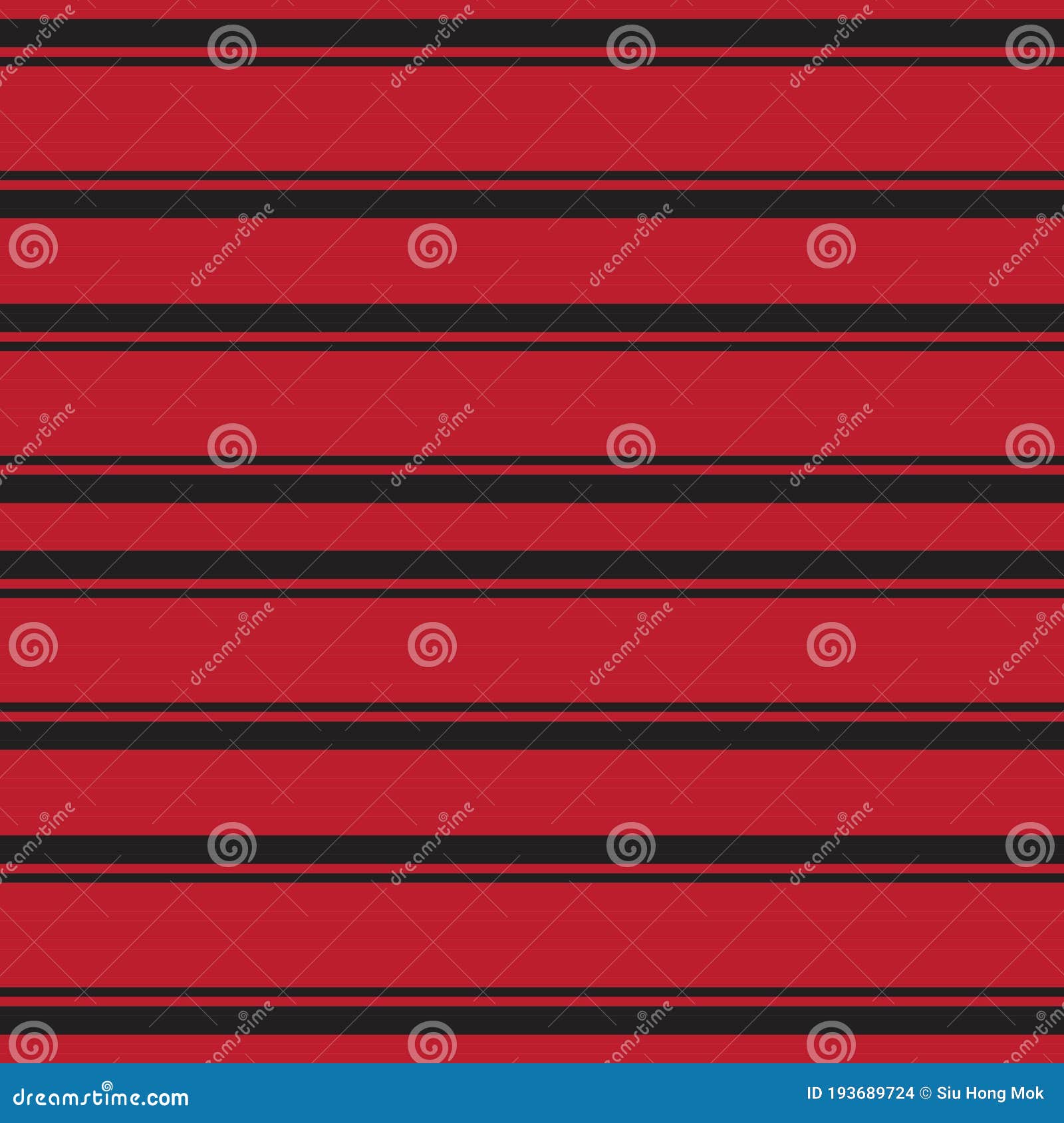 Red Stripe Seamless Pattern Background in Horizontal Style Stock Vector ...