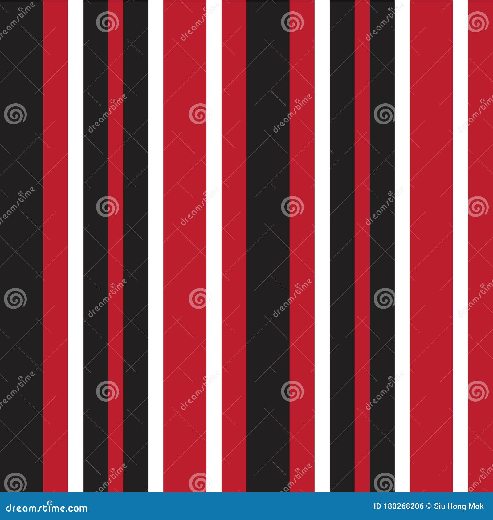 Red Stripe Seamless Pattern Background in Vertical Style Stock Vector ...