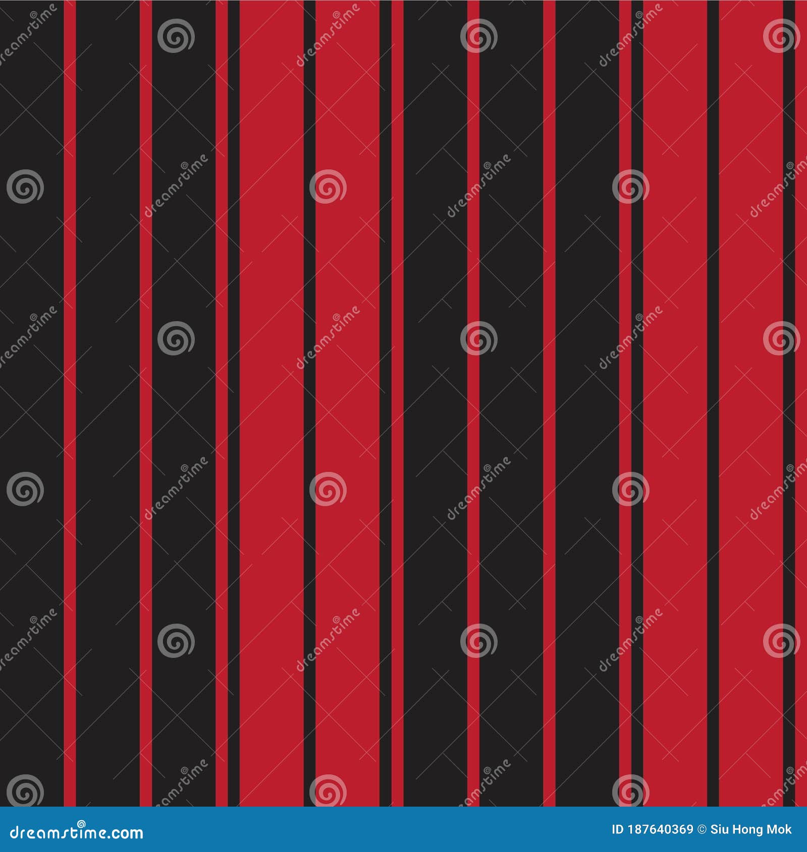 Red Stripe Seamless Pattern Background in Vertical Style Stock Vector ...