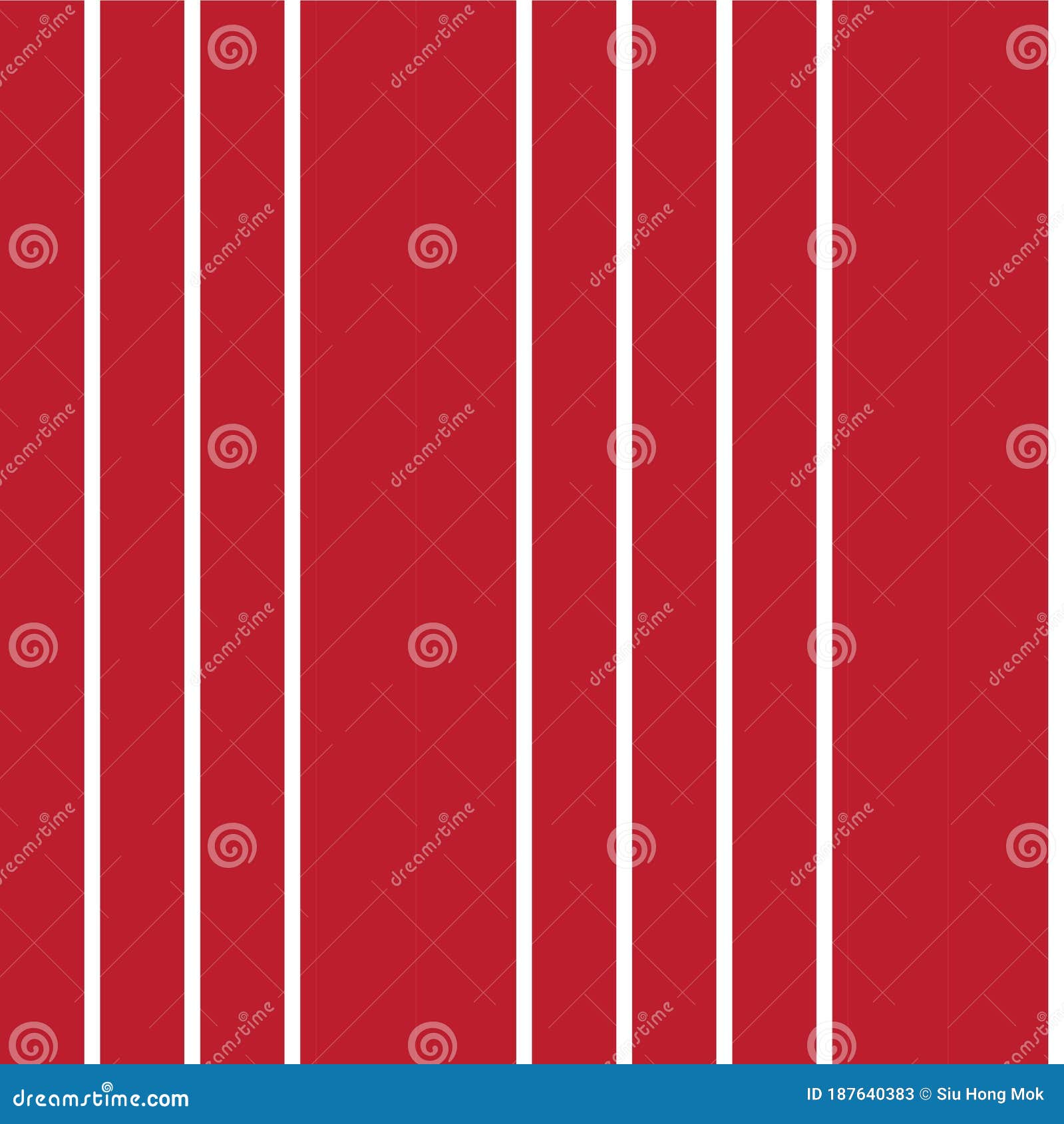 Red Stripe Seamless Pattern Background in Vertical Style Stock Vector ...