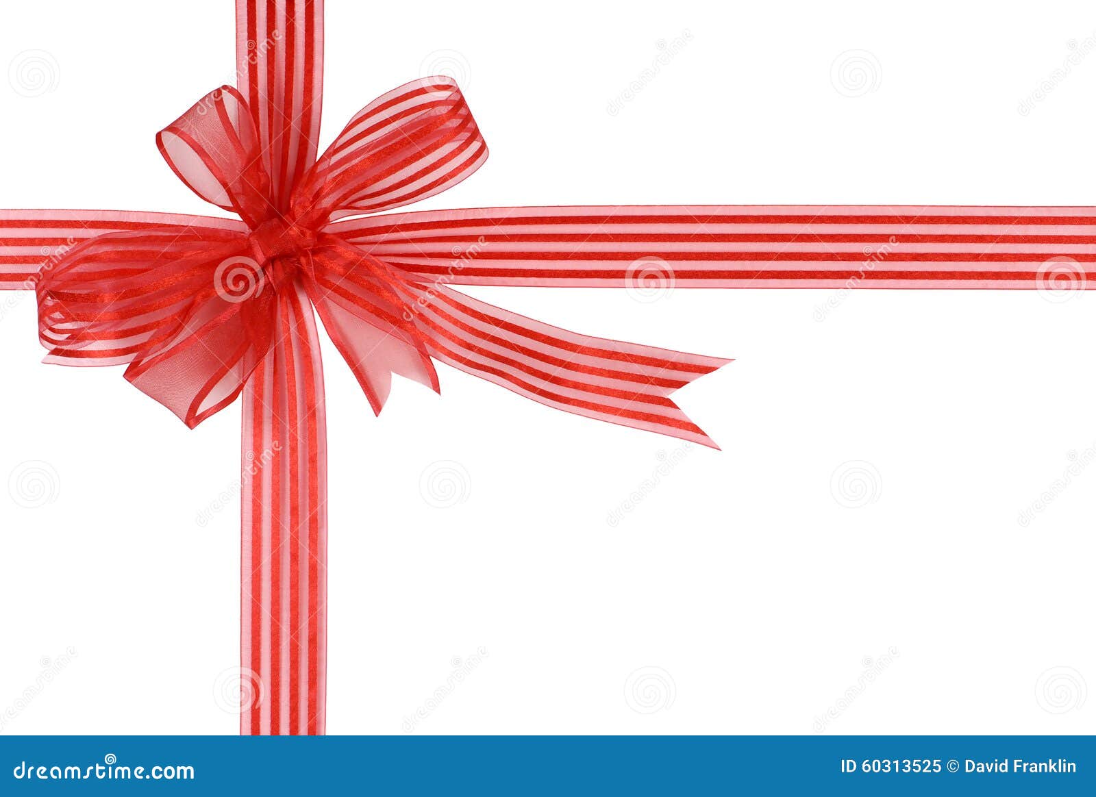 Red Striped Gift Ribbon Bow Isolated On White Background Stock Image ... Red Striped Gift Ribbon Bow Isolated On White Background Stock Image ...