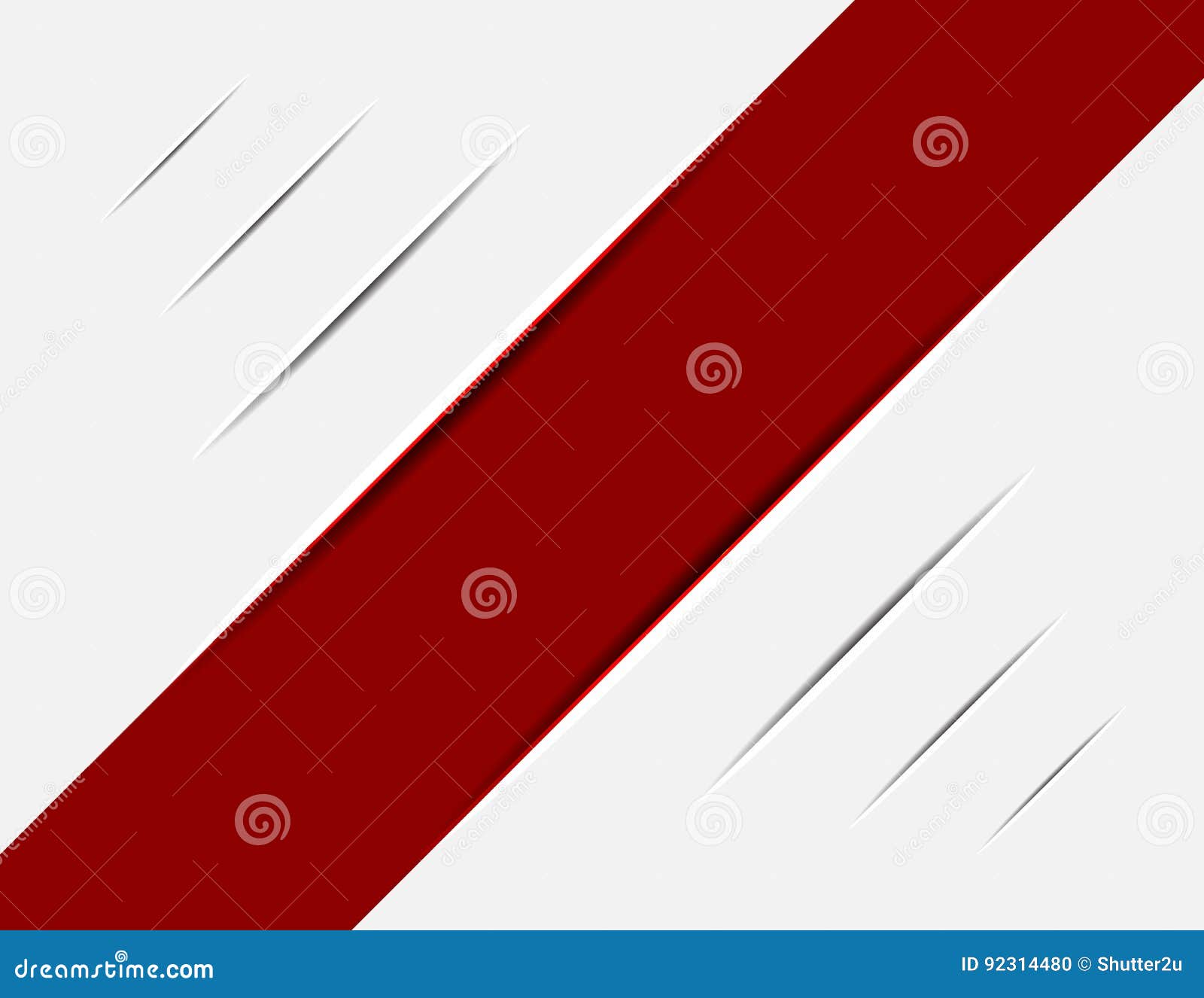 Red Striped on White Trace stock vector. Illustration of cross - 92314480