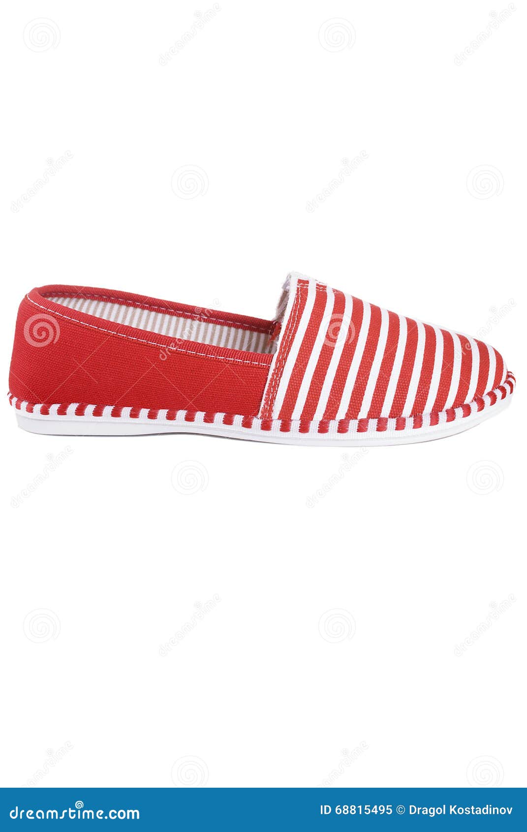 Red stripes shoes stock image. Image of shopping, striped - 68815495