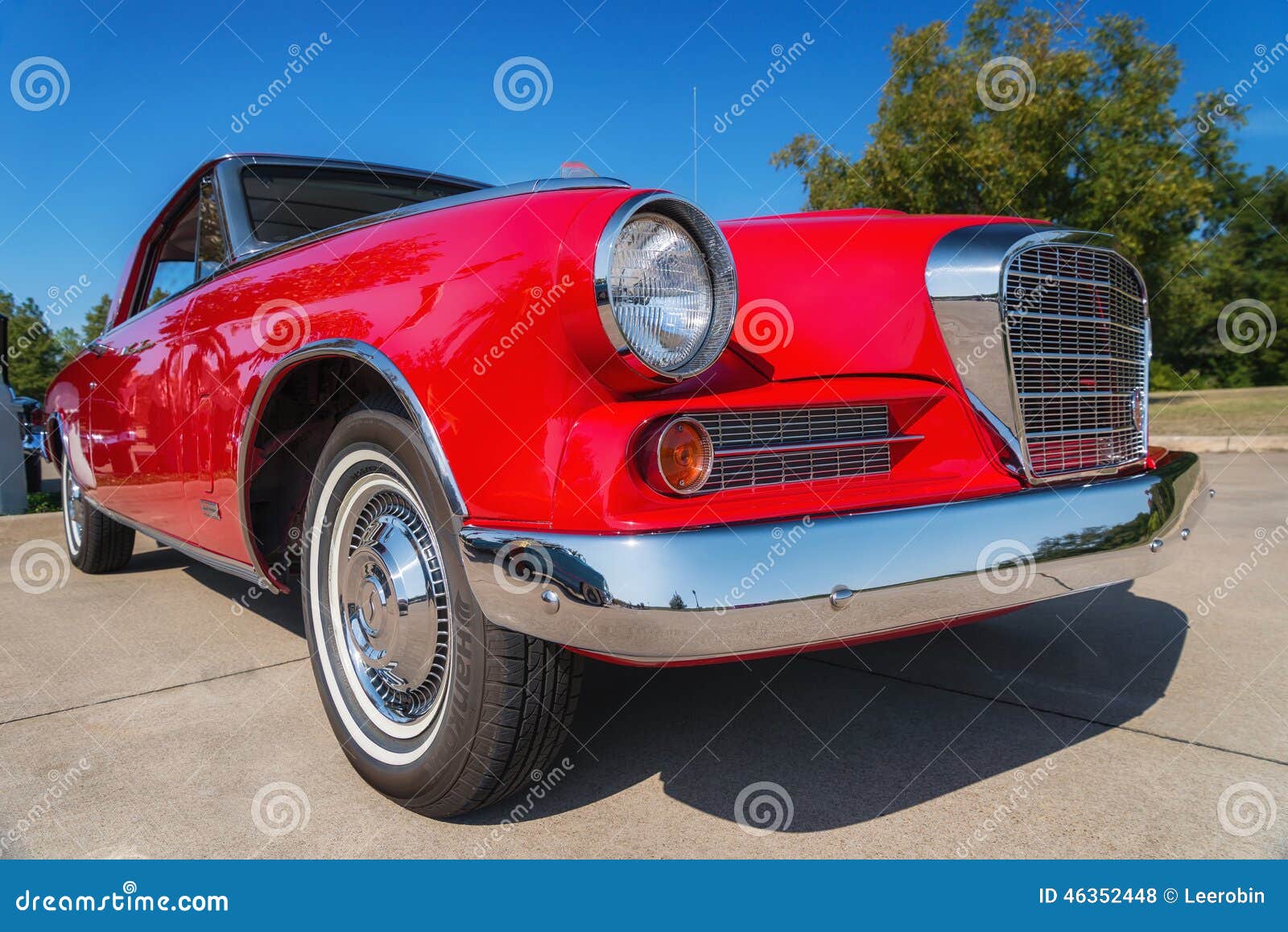 Red 1963 Studebaker Gran Turismo Editorial Stock Photo - Image of ...