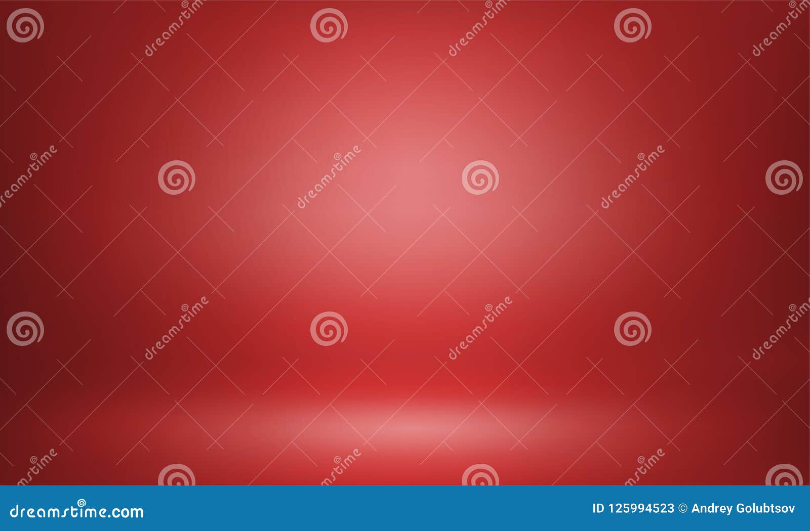 Red Studio Background or Backdrop 3D Room Lightbox Stock Vector ...