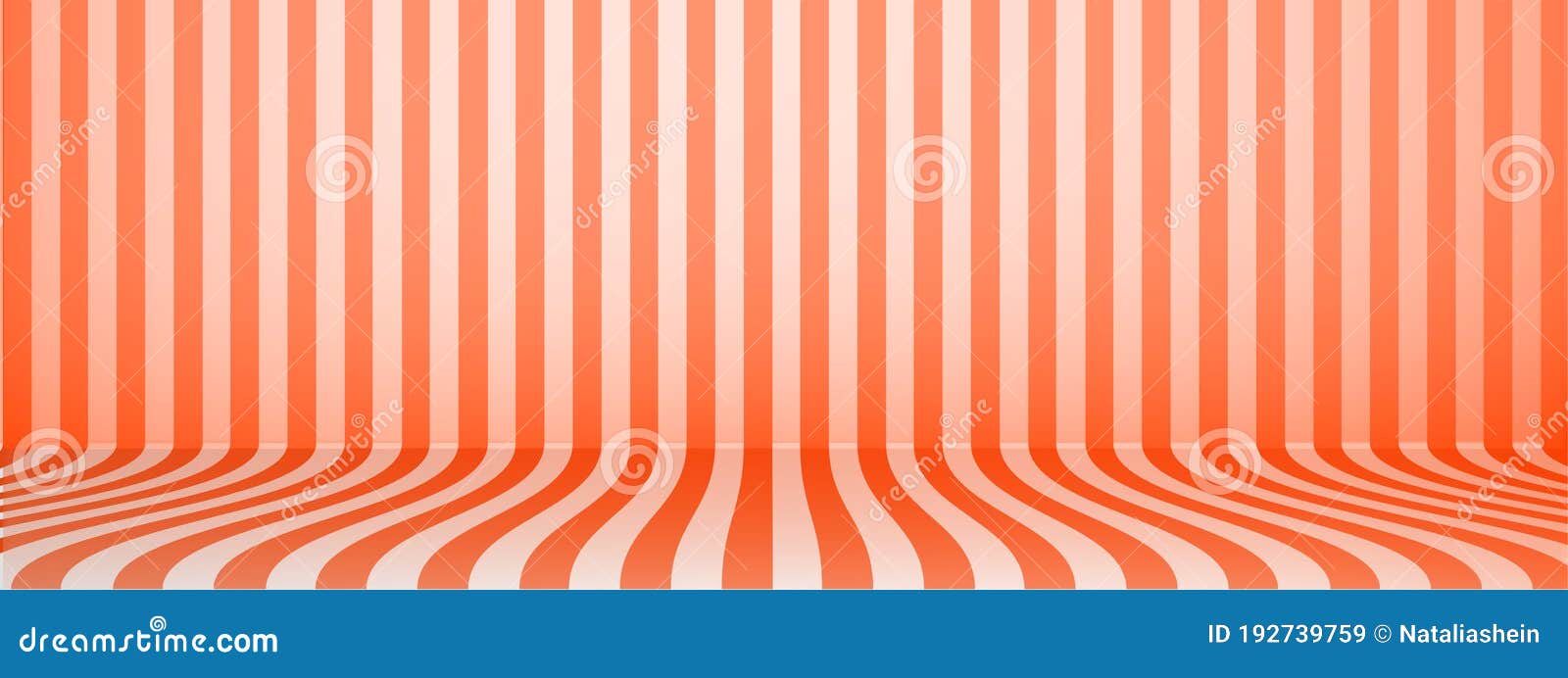 Red Studio Background with Stripes, Horizontal, Retro Style Stock ...