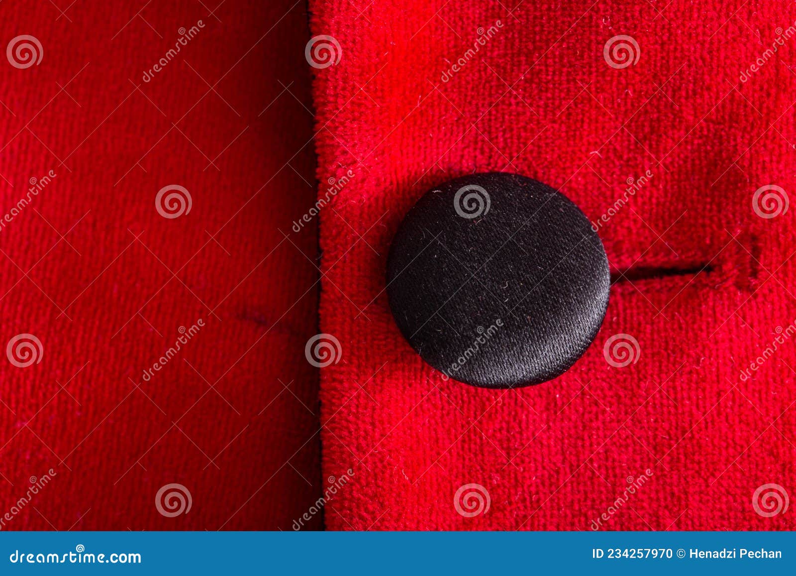 Red Stylish Jacket with Buttons, Background. Stylish Clothes, Macro ...