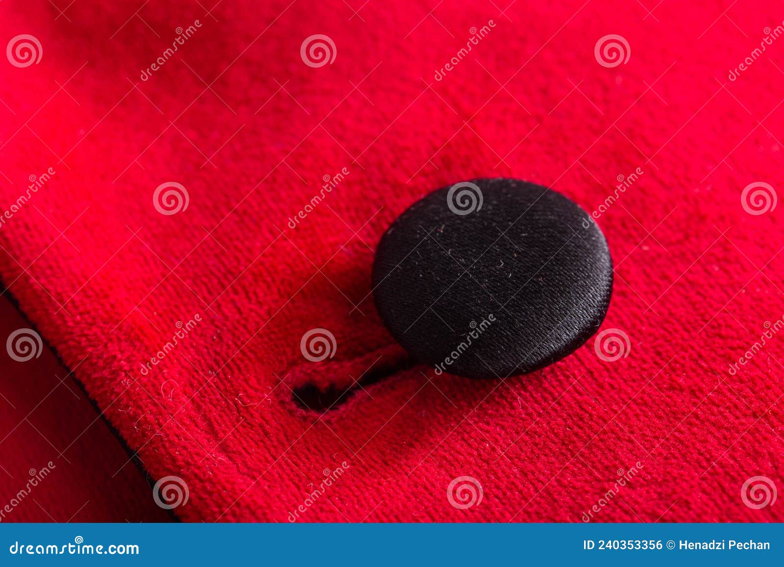 Red Stylish Jacket with Buttons, Background. Stylish Clothes, Macro ...