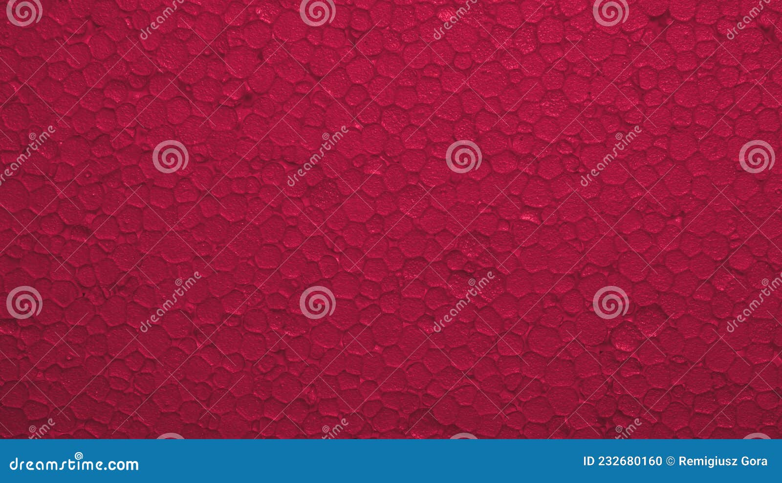 Red Styrofoam Background, Macro Photo Stock Photo - Image of grain ...