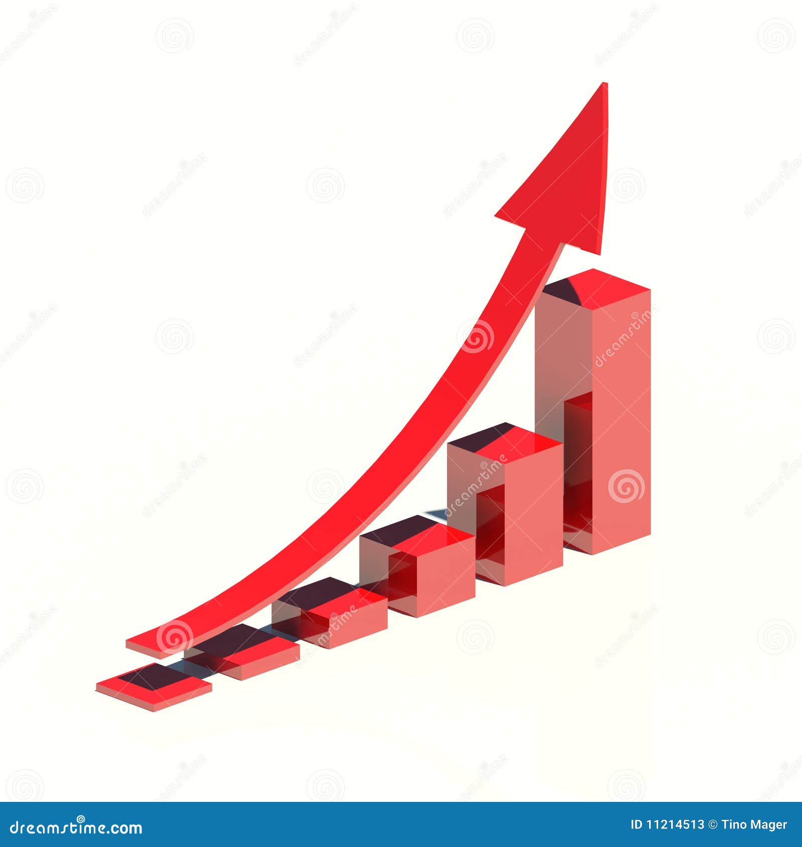 Red success graph stock illustration. Illustration of winning - 11214513