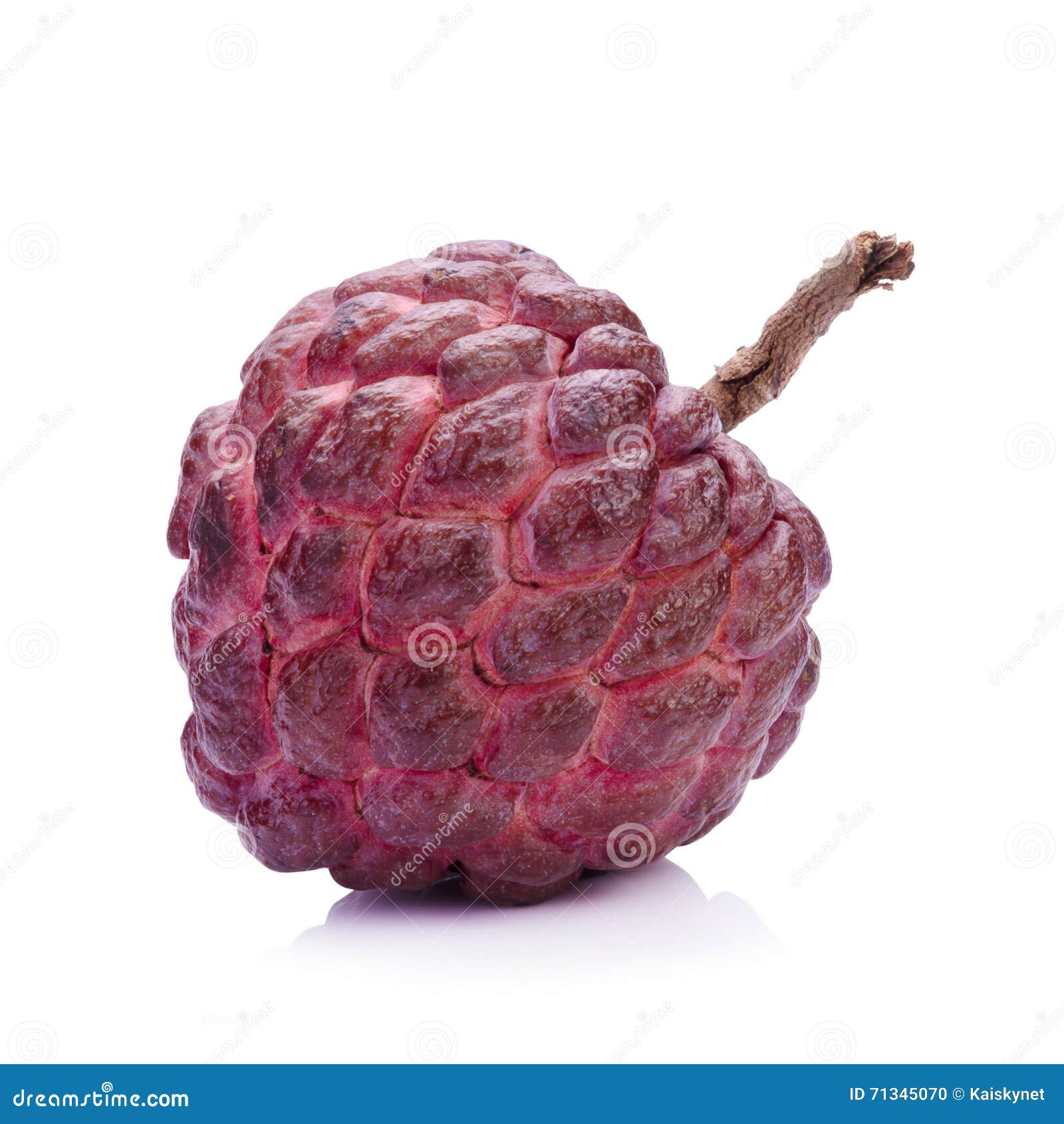 Red Sugar Apple fruit stock photo. Image of fruit, nutrition - 71345070