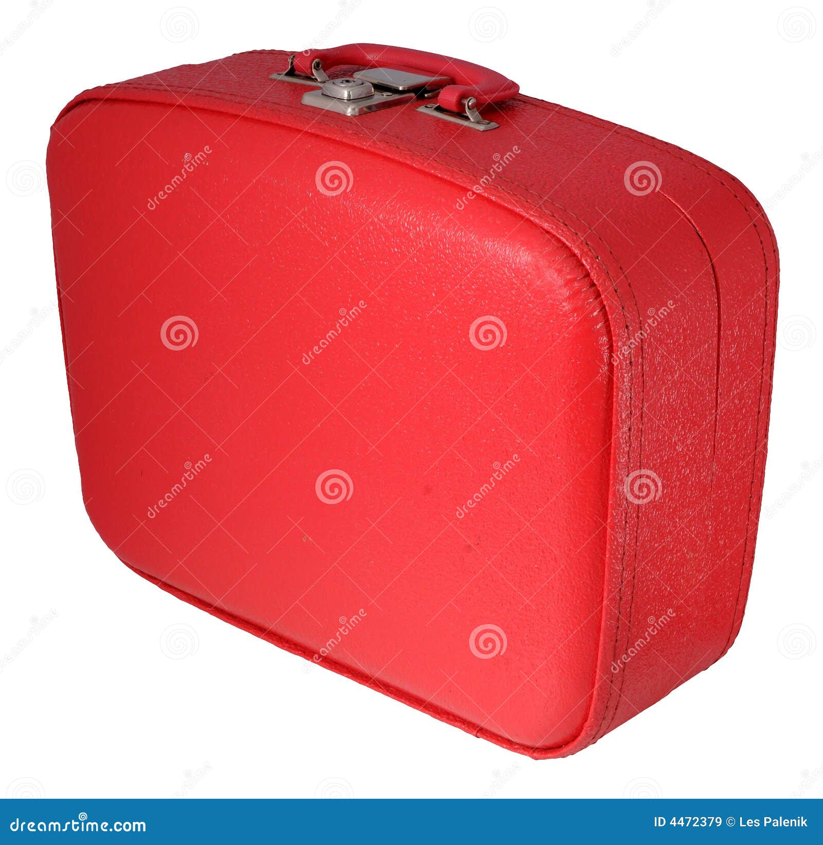 Red Suitcase stock image. Image of colorful, fashioned - 4472379