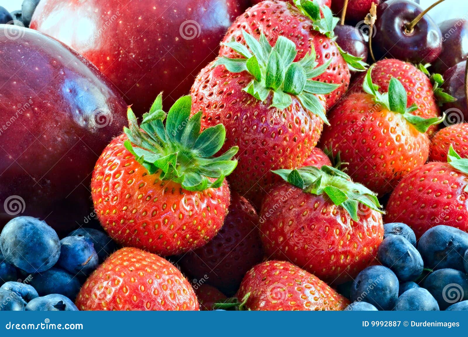 Red summer fruit stock image. Image of sweet, food, textures - 9992887