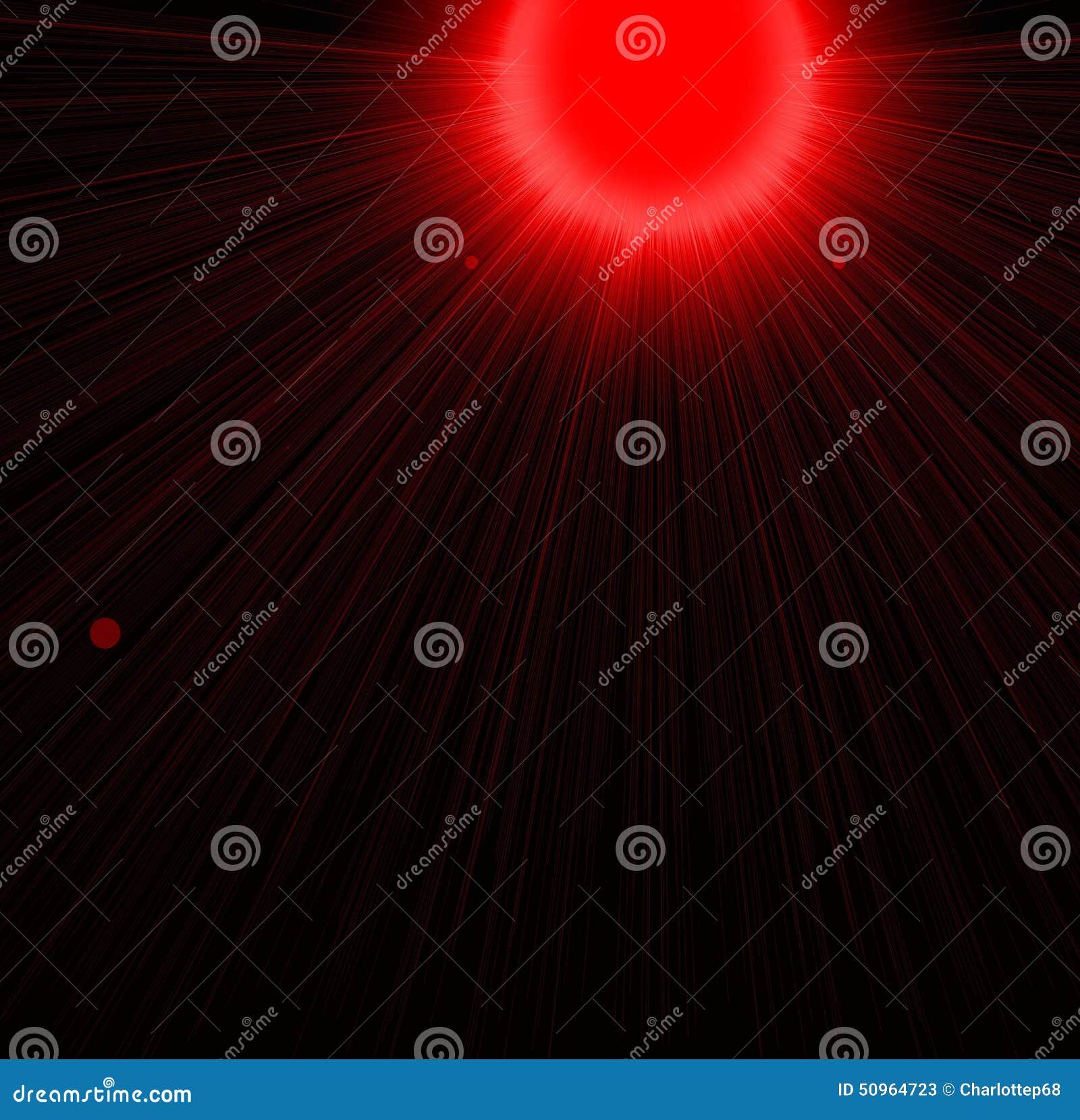Red sun blocks the light stock illustration. Illustration of dark ...