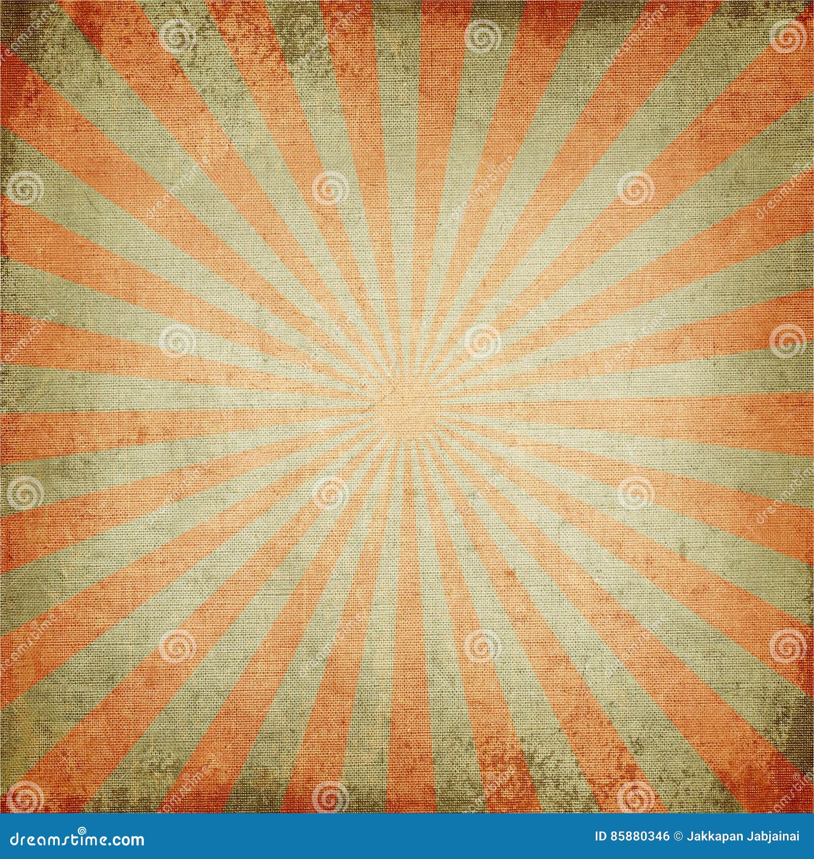 Red Sun Ray with Retro Canvas Texture Stock Illustration - Illustration ...