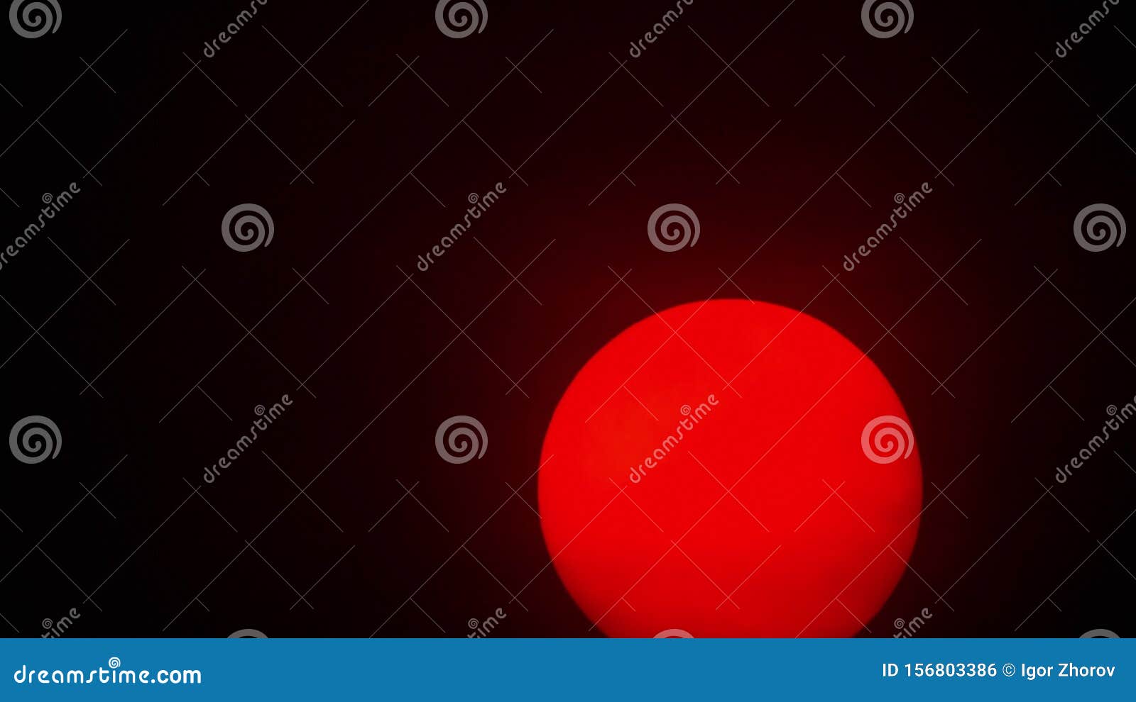 Red Sun Sphere in Thick Smog Stock Footage - Video of color, sunset ...