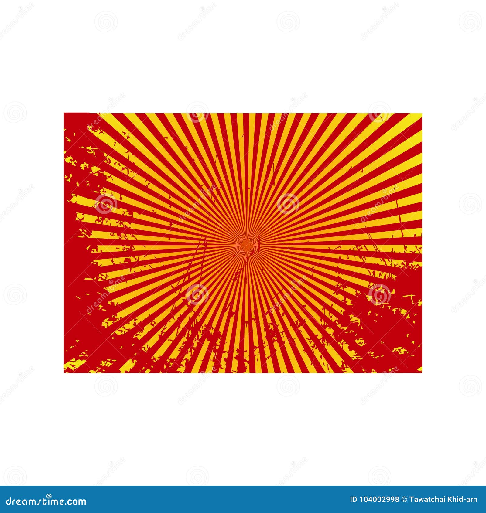 Red Sunburst Grunge Rays Vector Illustration Background Texture Stock ...