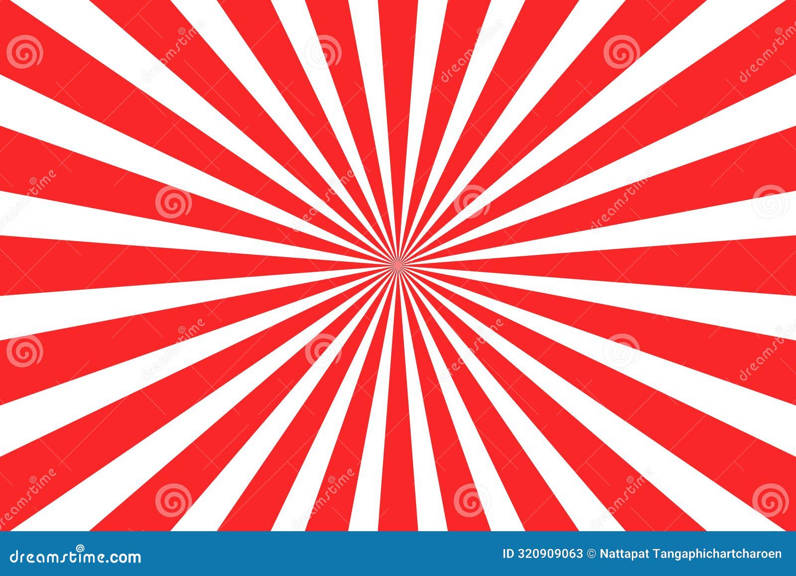 Red Sunburst Pattern Background, Vector Illustration Stock Vector ...