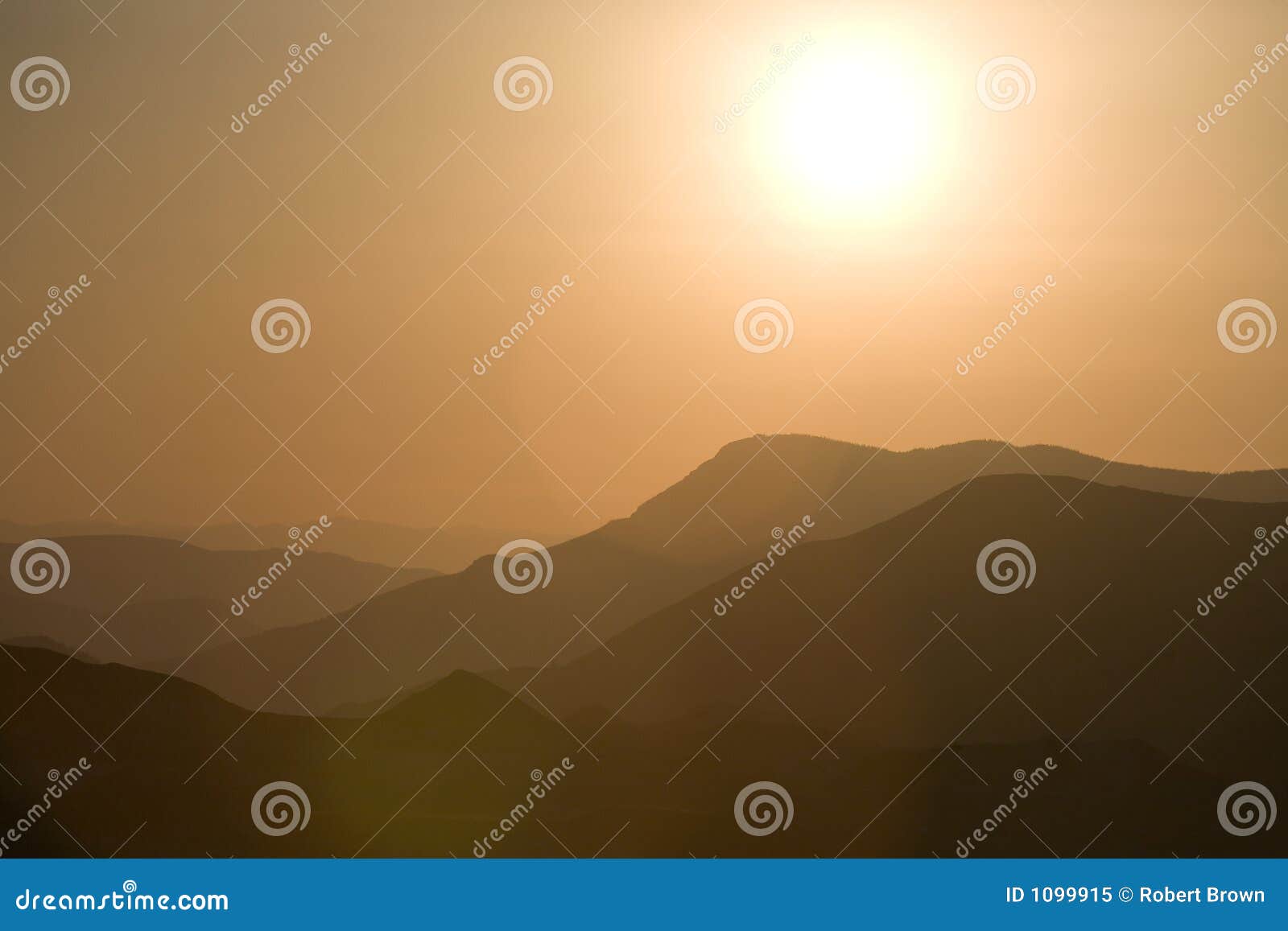 Red Sunset with Lens Flare stock image. Image of lens - 1099915