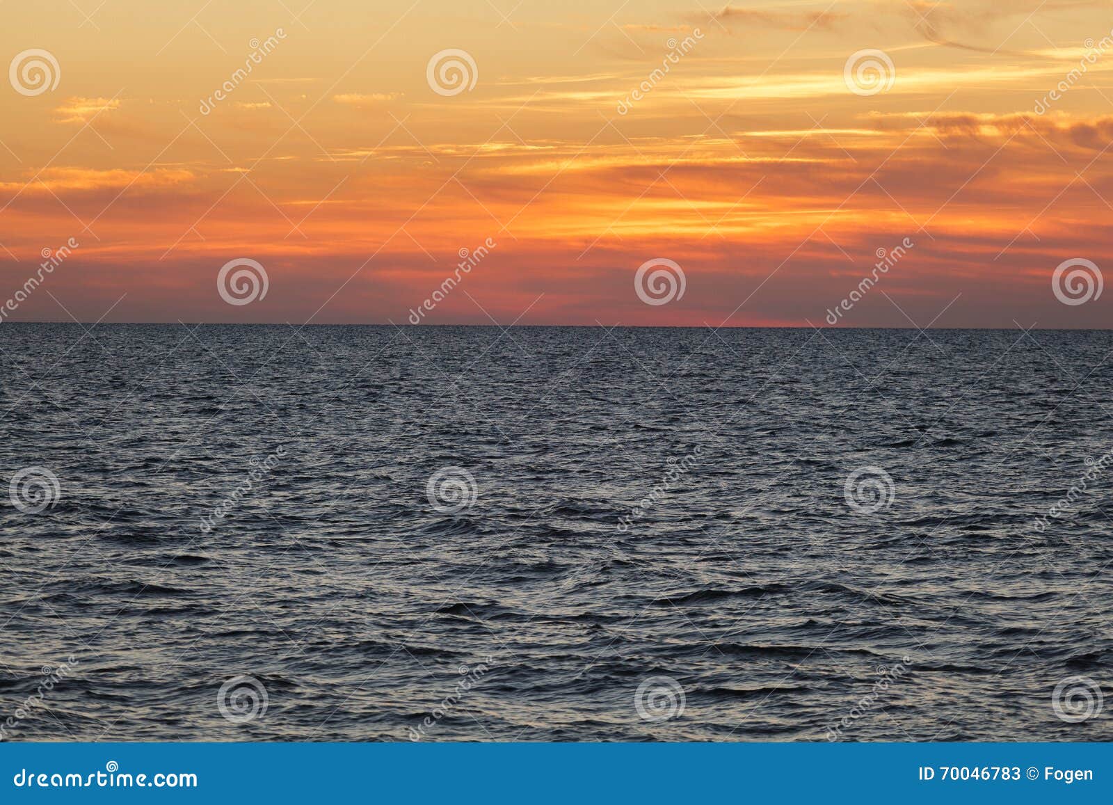 Red sunset over water stock image. Image of orange, silhouette - 70046783