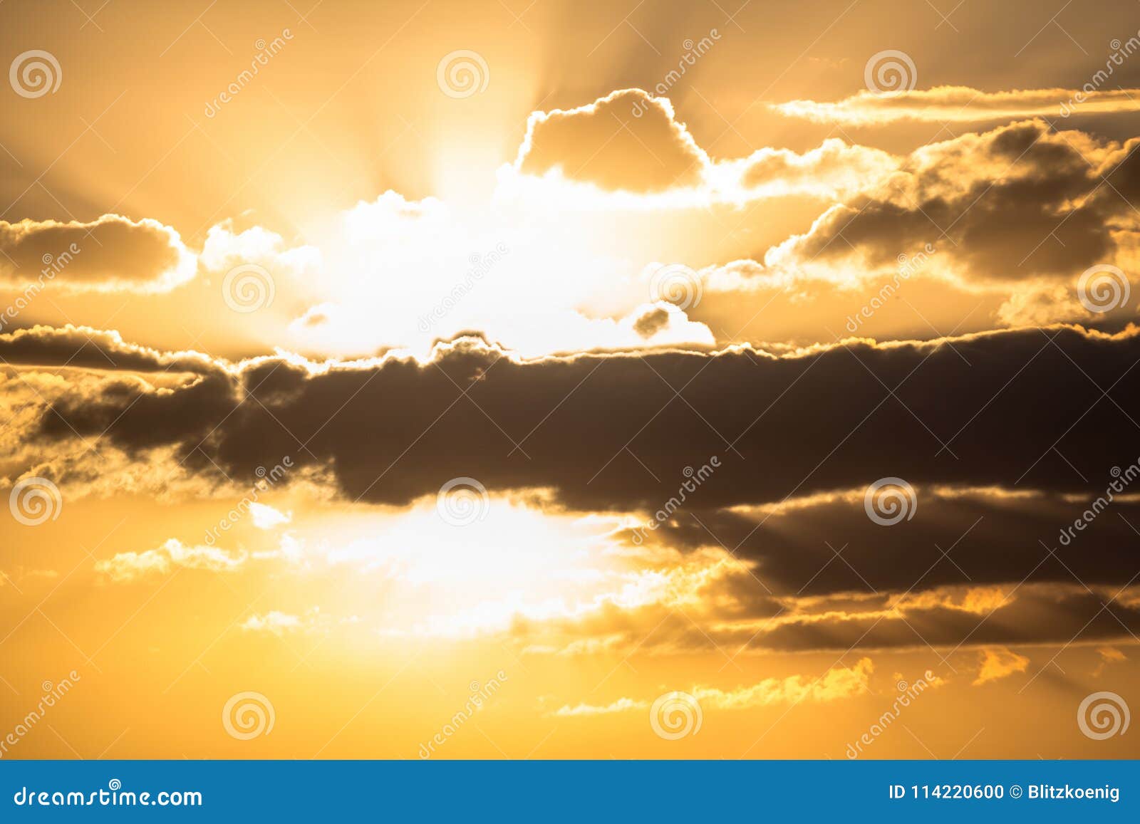 Red sunset sky stock photo. Image of rays, sunlight - 114220600